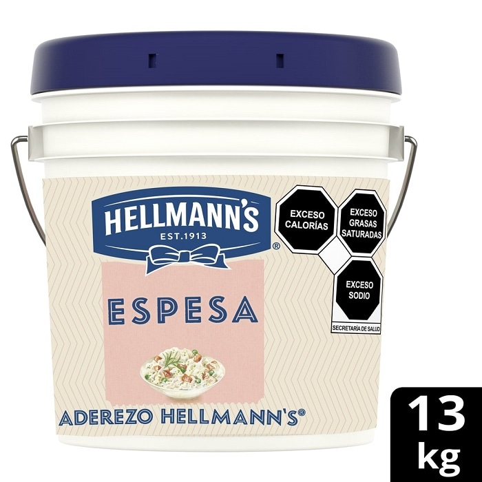 Hellmann's® Mayonesa Espesa 13 kg | Unilever Food Solutions