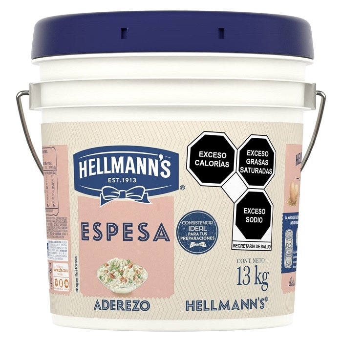 Hellmann's® Mayonesa Espesa 13 kg | Unilever Food Solutions